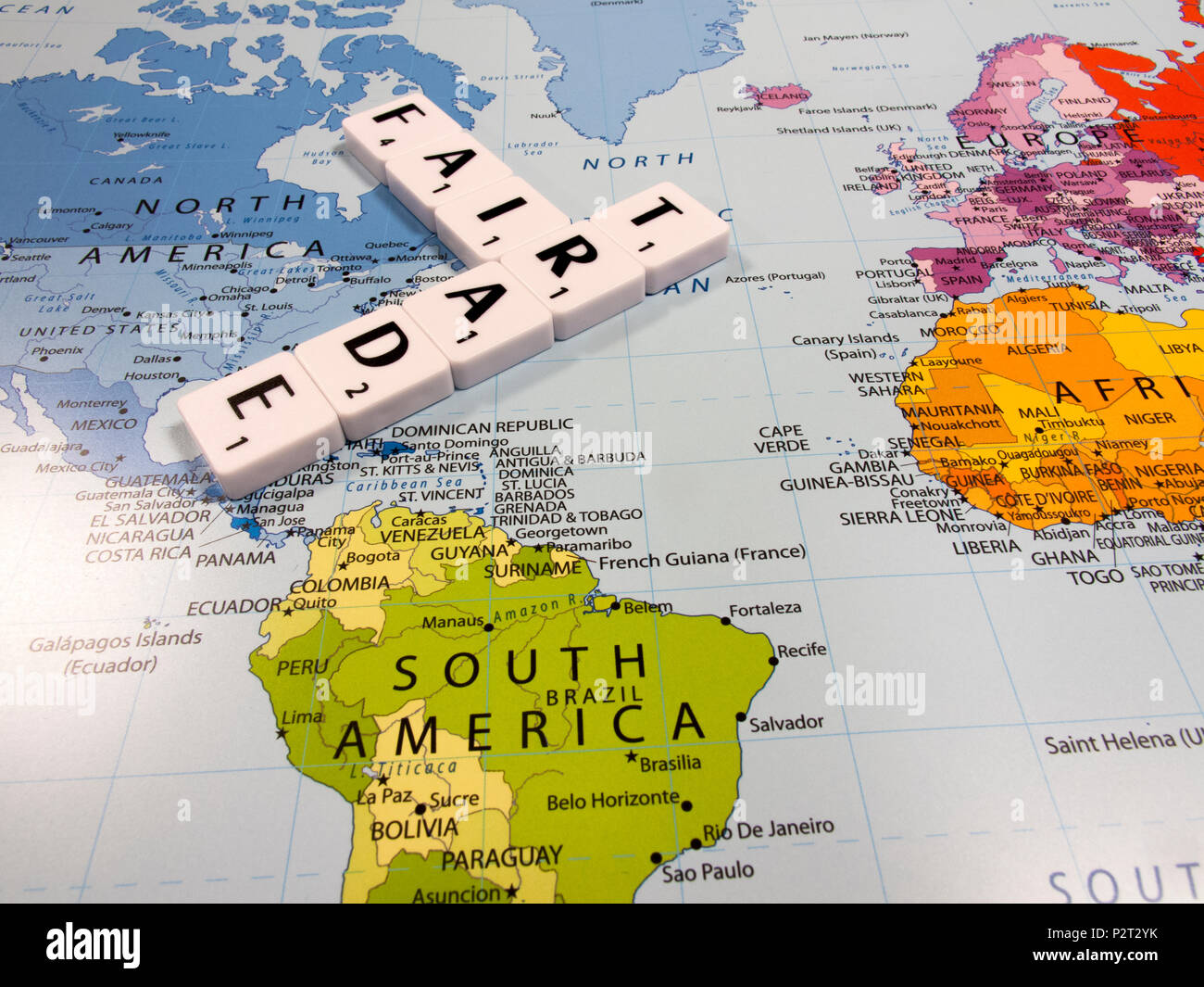 representation of fair trade, to help producers in developing countries ...