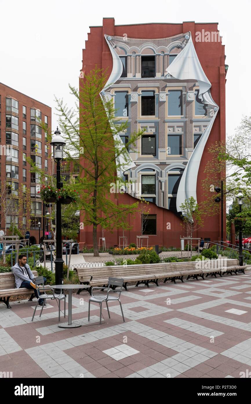 Flatiron building toronto mural hi-res stock photography and images - Alamy