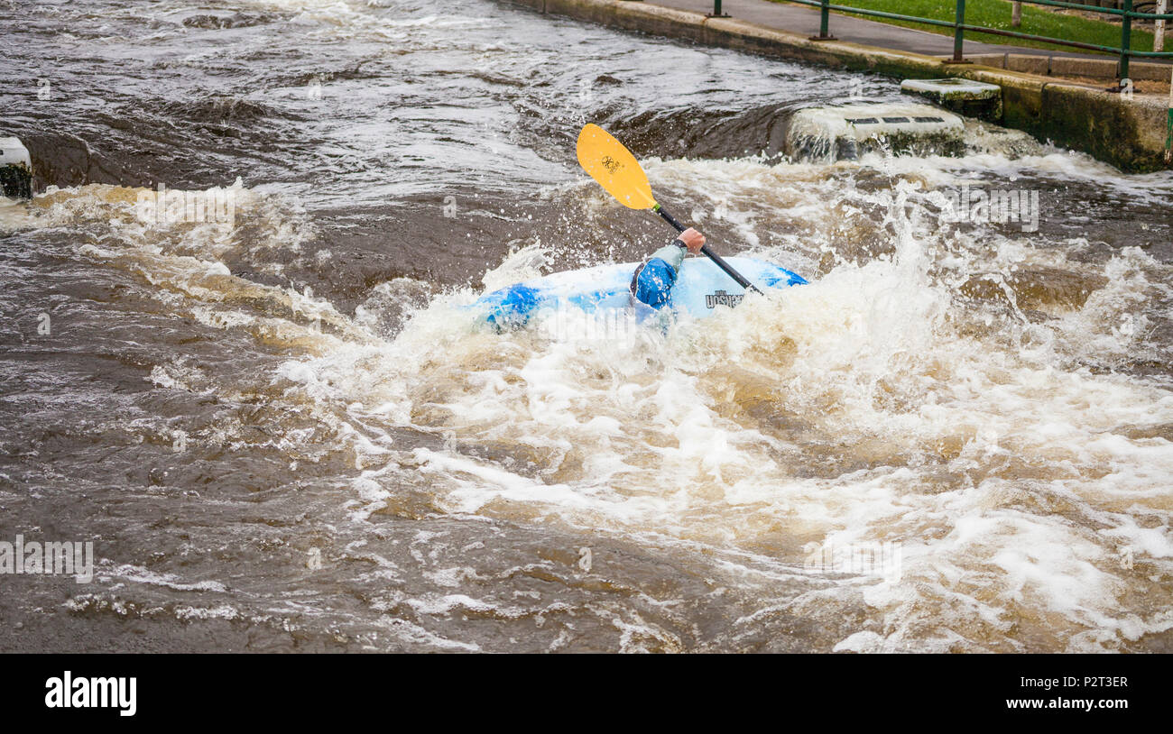 Teesside tees barrage international white water centre hi-res stock ...