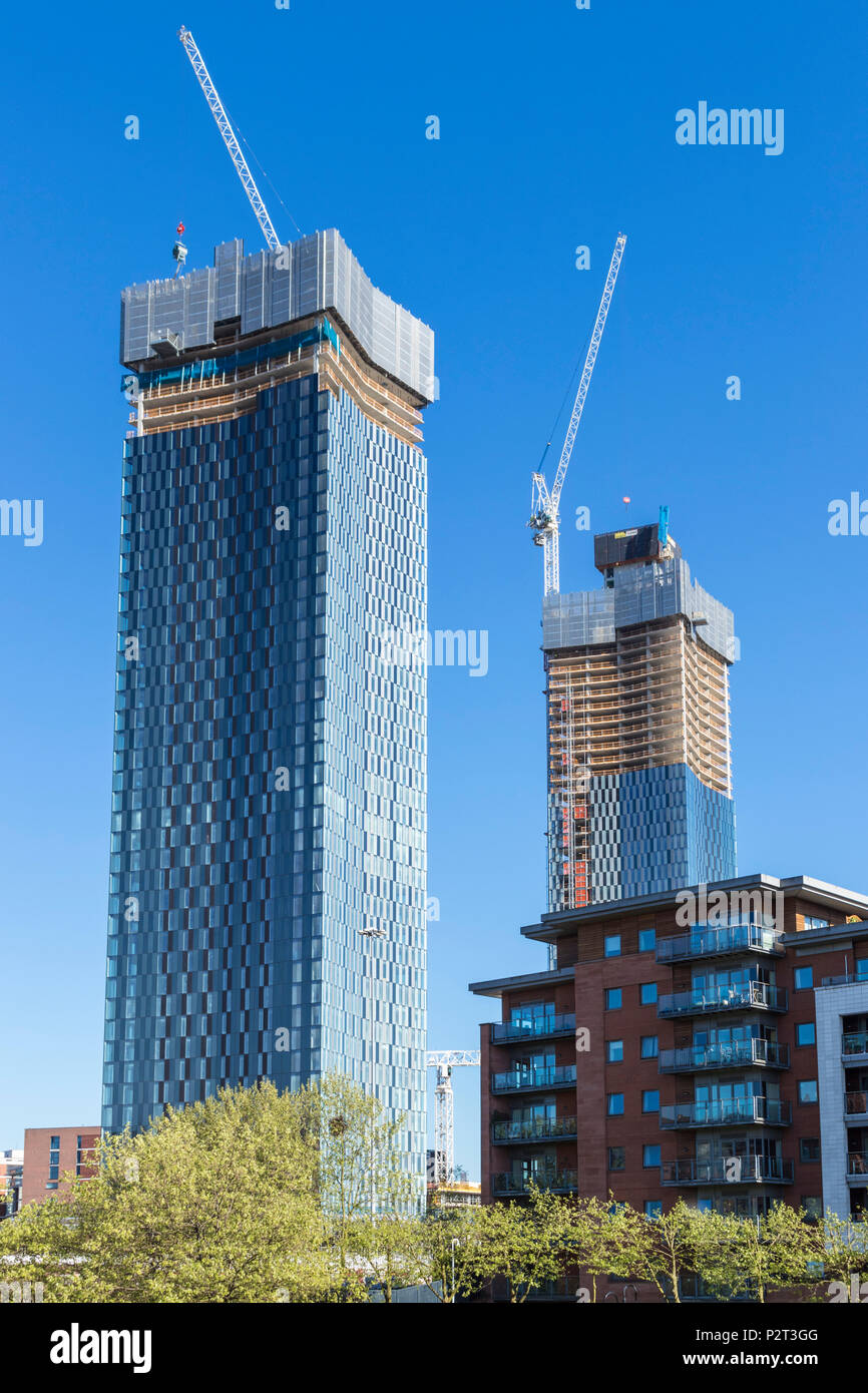 Manchester Skyscrapers Stock Photos & Manchester Skyscrapers Stock ...