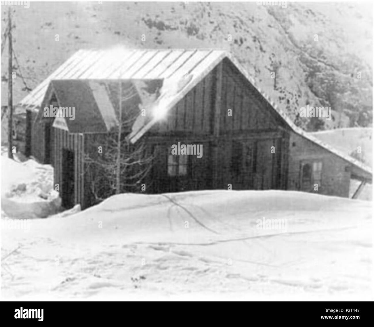 . English: The cosmic ray laboratory in Passo Fedaia, Dolomites, in ...