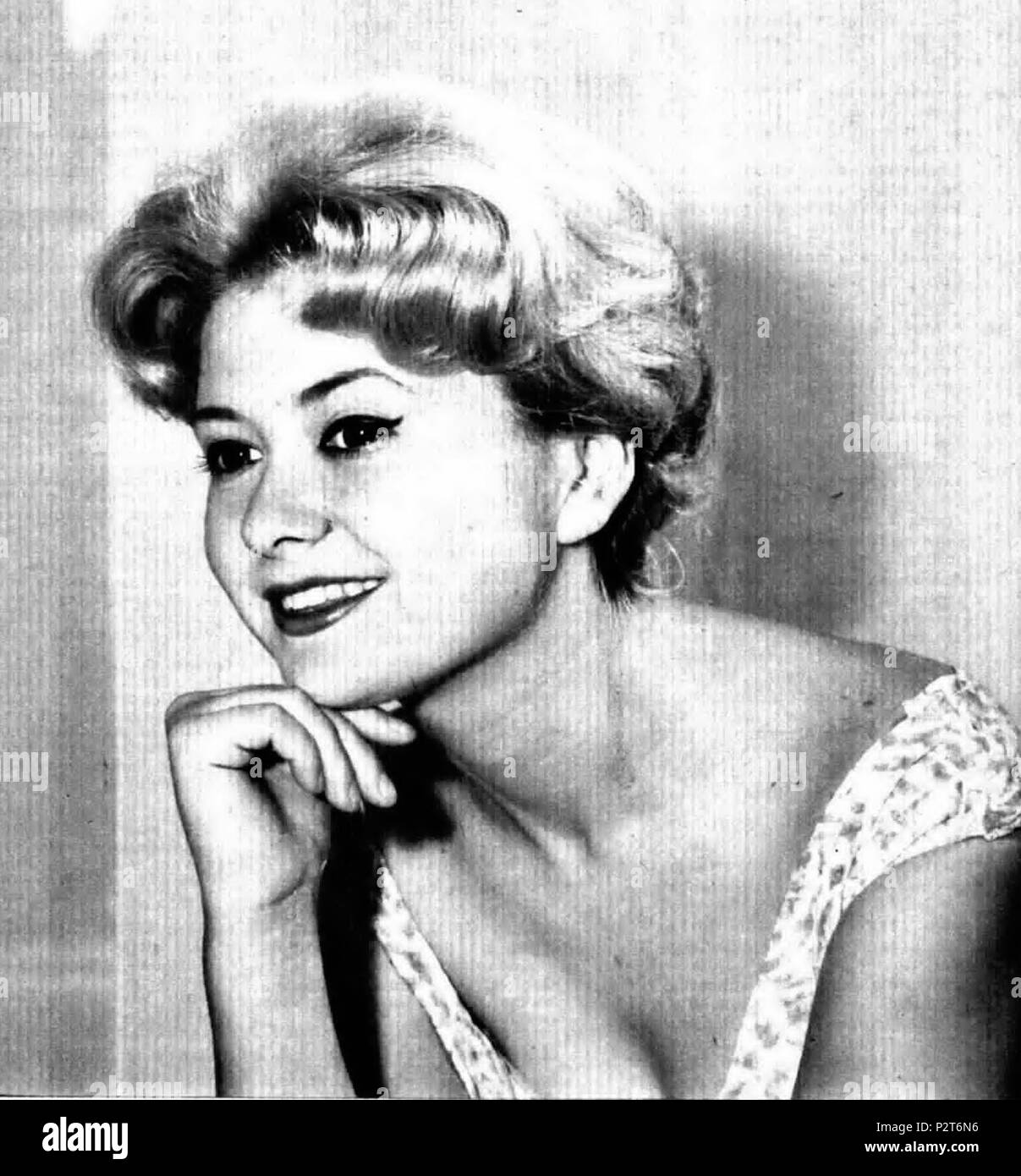 . Italian actress Paola Quattrini . August 1960. Unknown 68 Paola ...