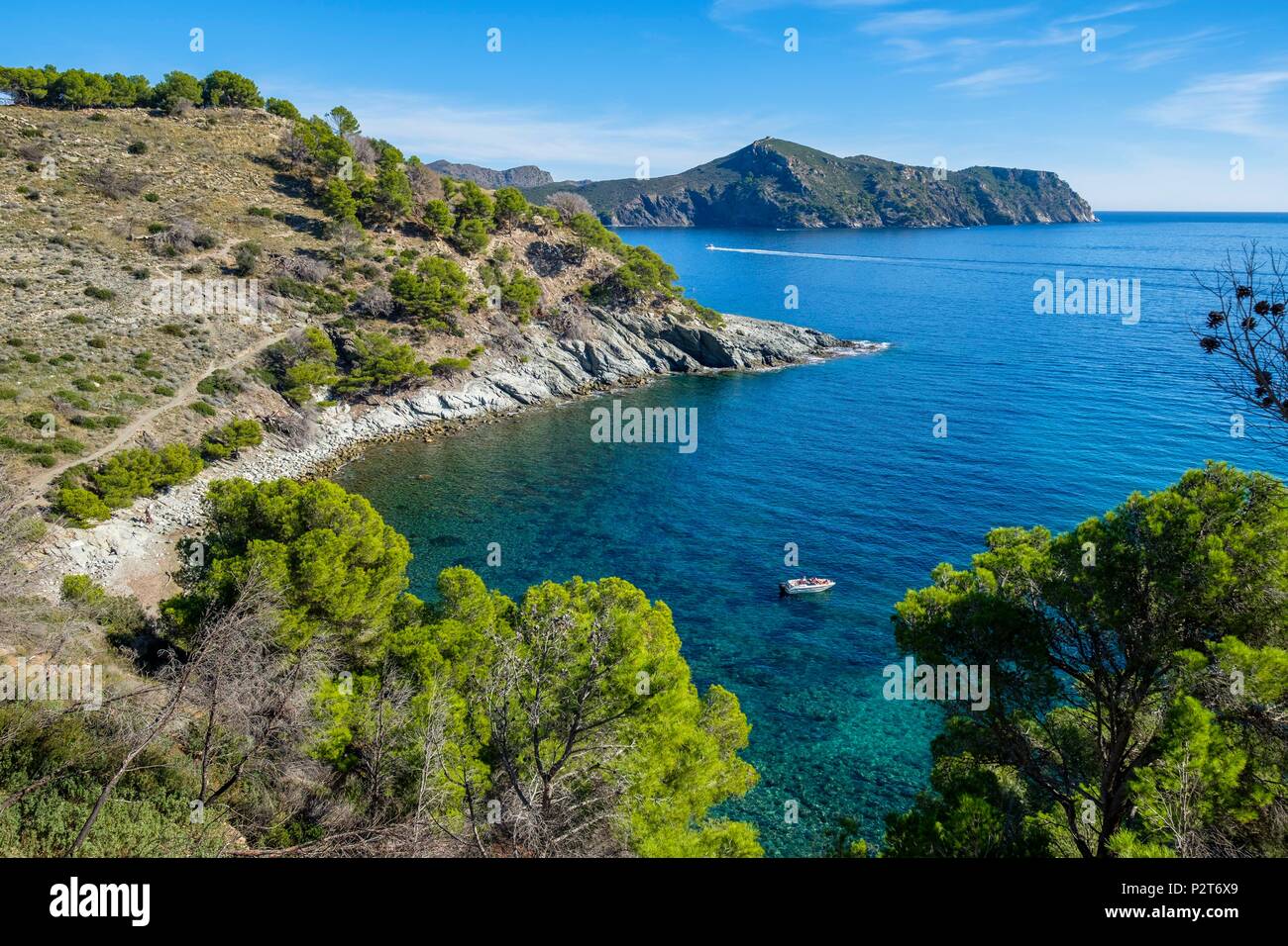 Spain, Catalonia, hiking from Roses to Cadaques on the GR 92 and ...