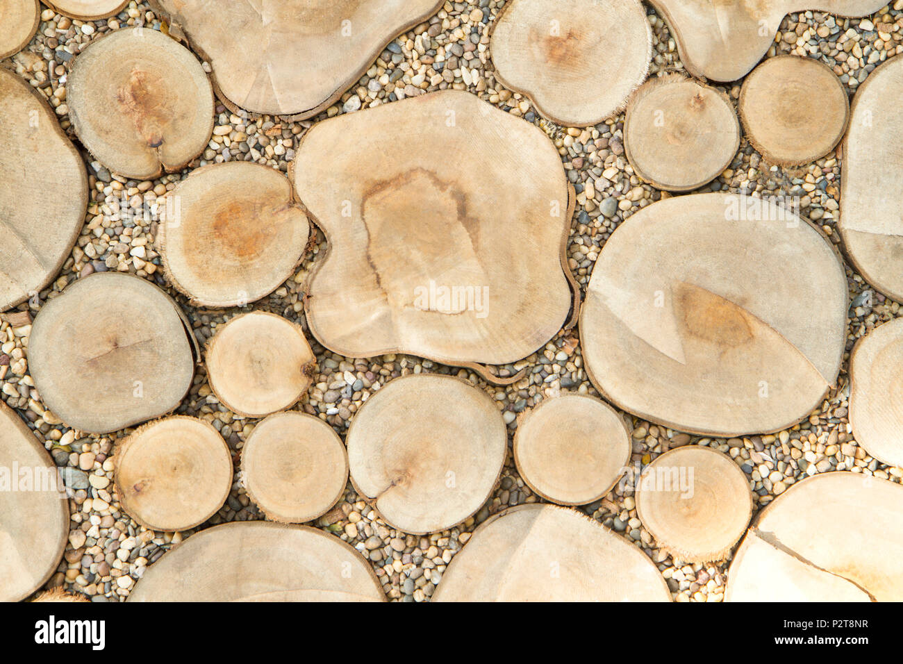 Pebble and stone walkway hi-res stock photography and images - Alamy