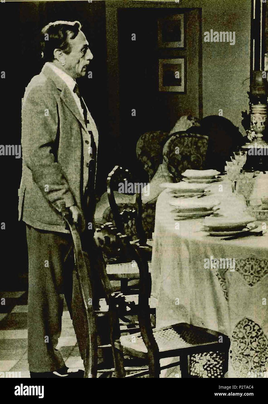 Italian actor eduardo de filippo on stage hi-res stock photography and ...