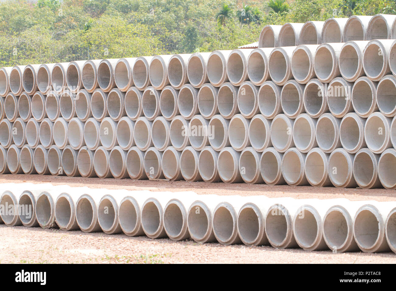Concrete drainage pipes hi-res stock photography and images - Alamy