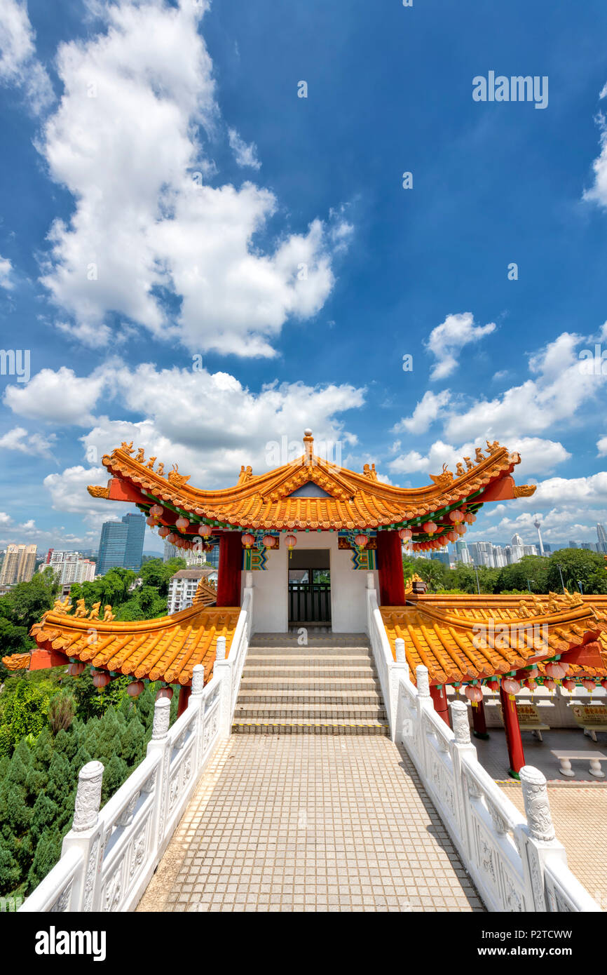 The Thean Hou temple on the outskirts of Kuala Lumpur, Malaysia Stock ...