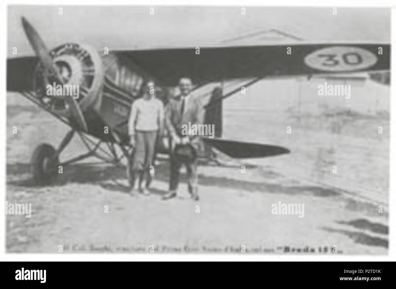 . English: Italian Breda Ba.15S light aircraft . late 1920s or early ...