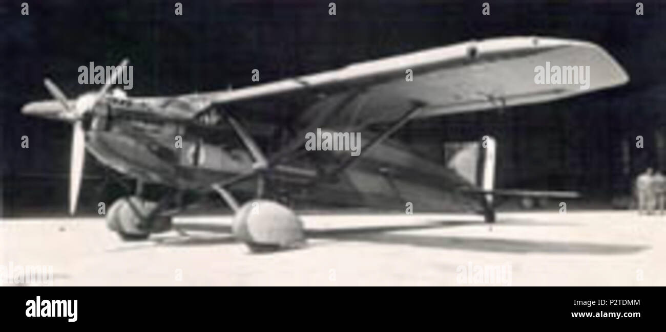 . English: Italian Caproni Ca.111bis light bomber and reconnaissance ...