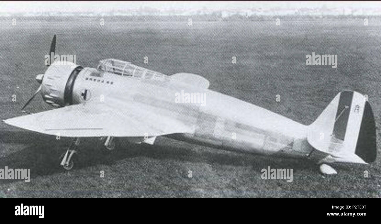 . English: Italian Breda Ba.65 ground-attack aircraft . between 1935 ...