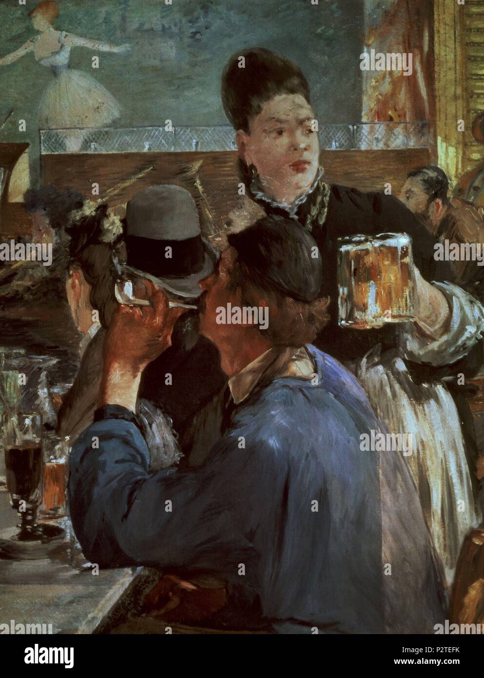 'Corner of a Café-Concert', c. 1878-1880, Oil on canvas, 77,5 x 97,1 cm ...