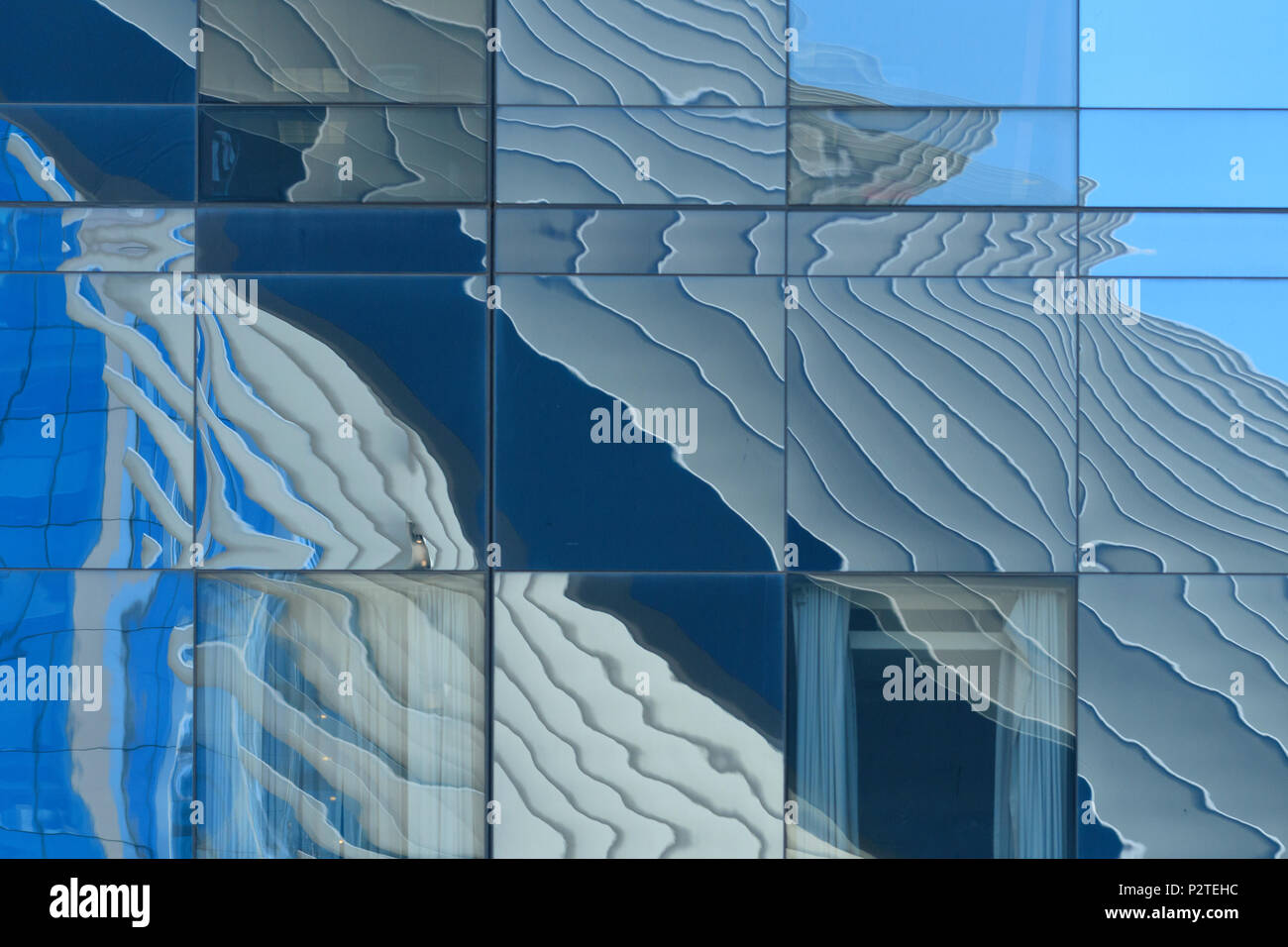 North America; East Coast; USA; American; New York; Manhattan; glass ...