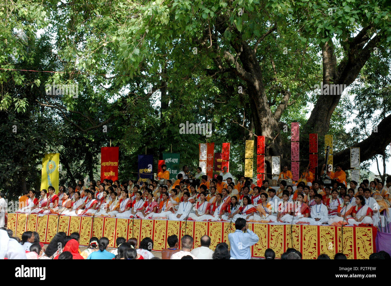 Bangladeshi singers singing Baishakhi songs to celebrate 'Pohela ...