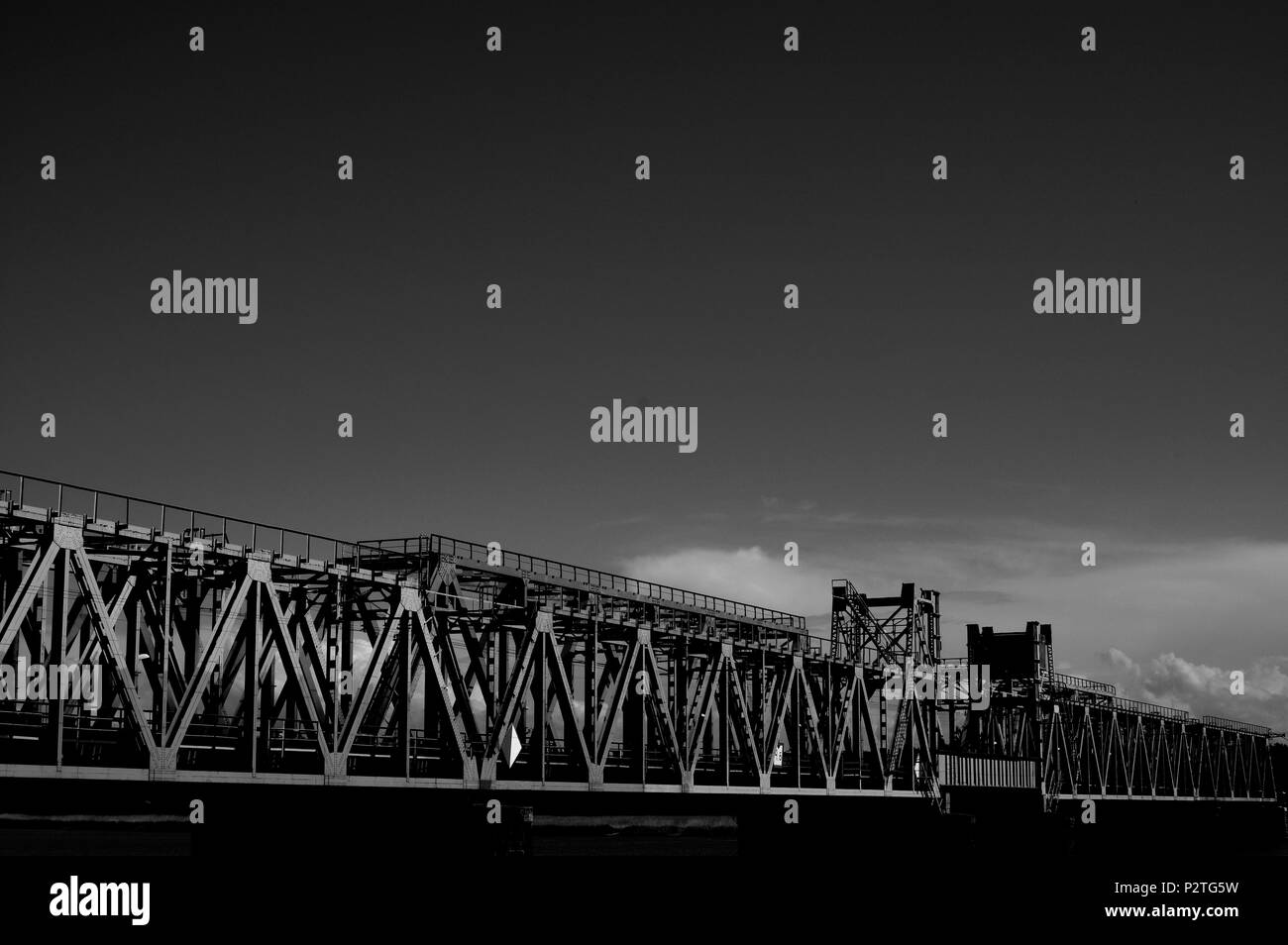 Bridge structure image Stock Photo - Alamy