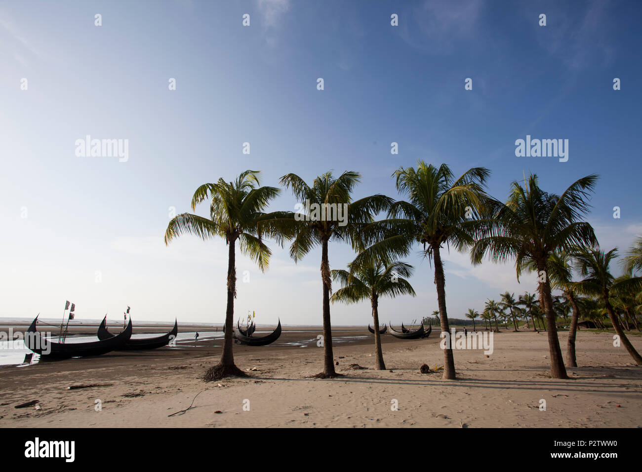 Inani Sea Beach. It is a part of the Cox’s Bazar Sea Beach, the longest ...