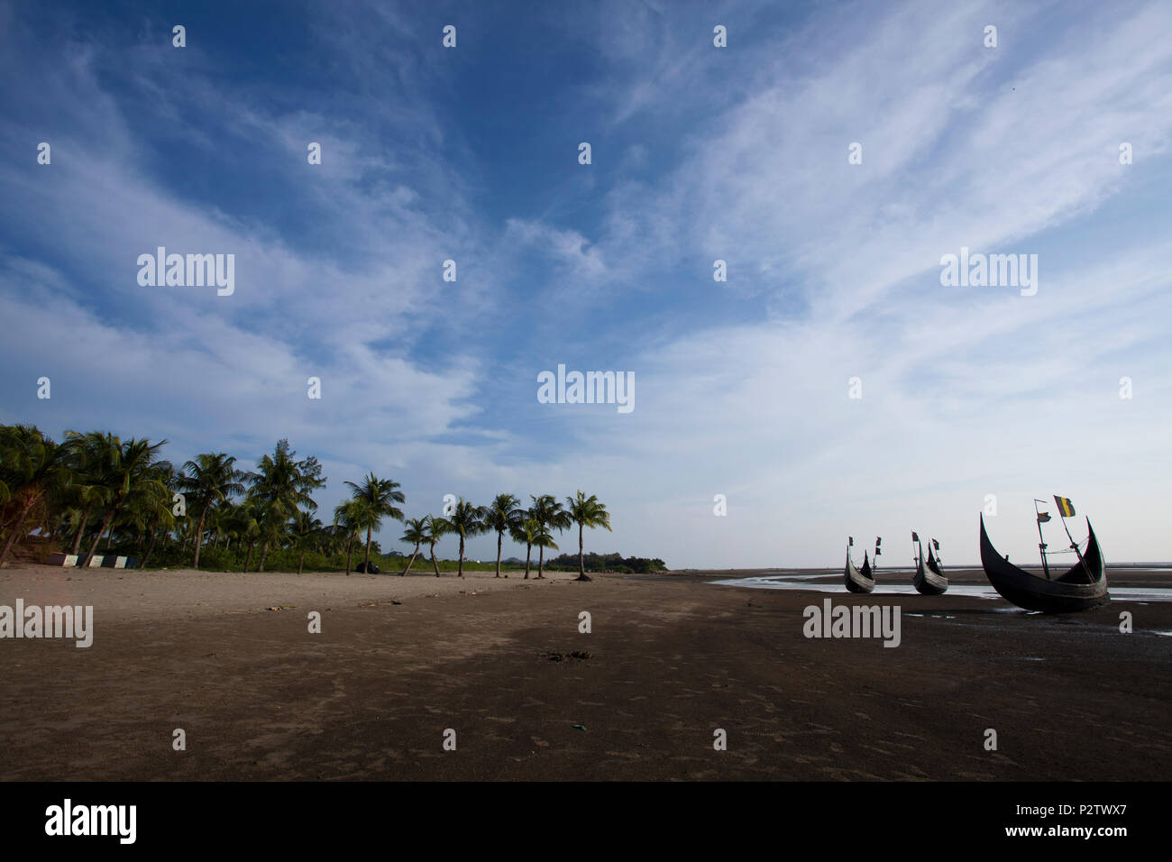 Inani Sea Beach. It is a part of the Cox’s Bazar Sea Beach, the longest ...