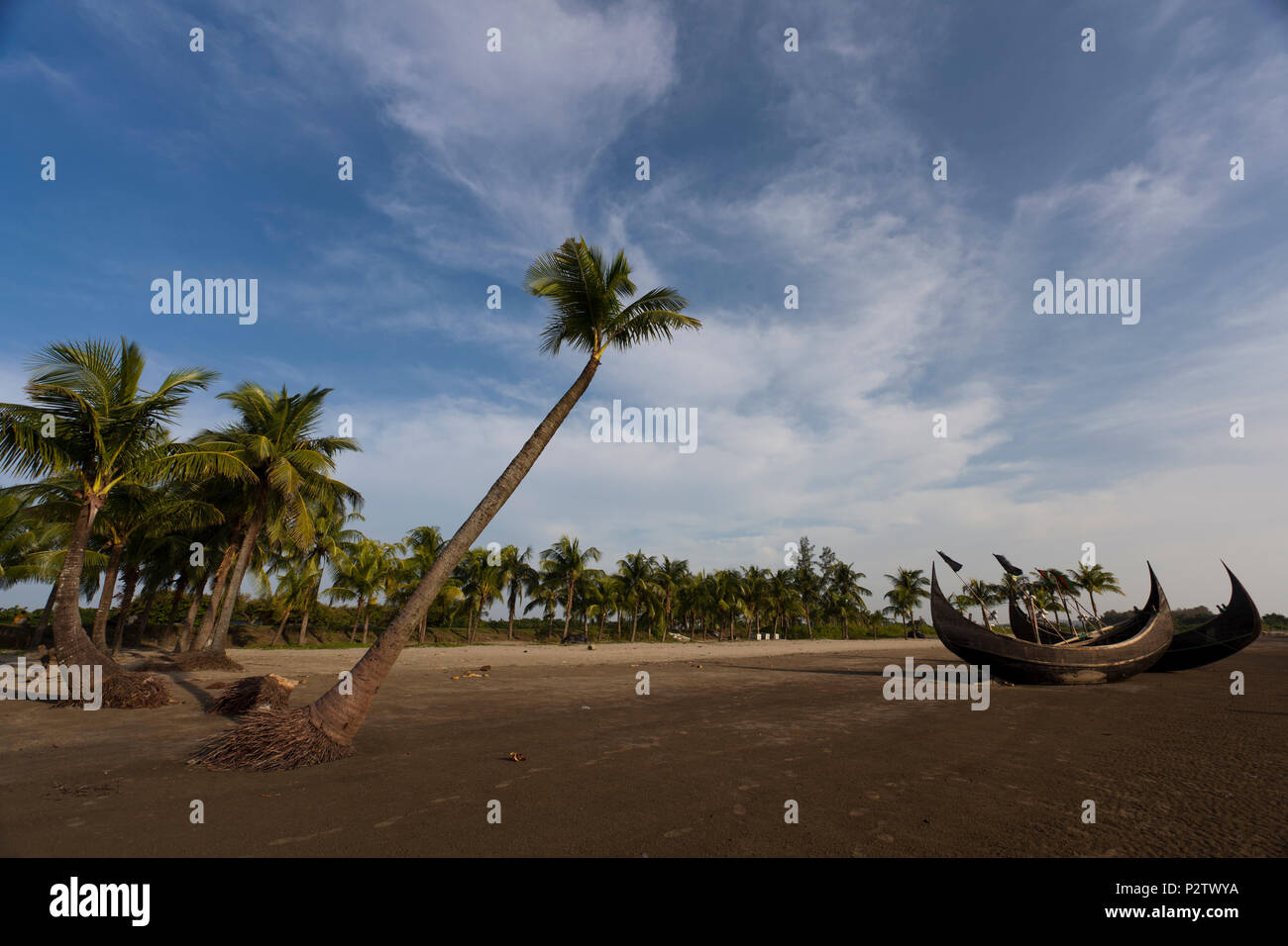 Inani Sea Beach. It is a part of the Cox’s Bazar Sea Beach, the longest ...