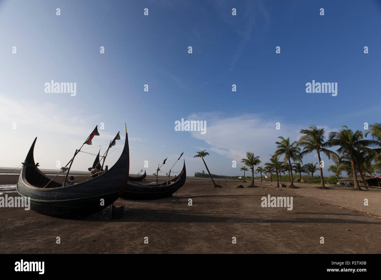 Inani Sea Beach. It is a part of the Cox’s Bazar Sea Beach, the longest ...