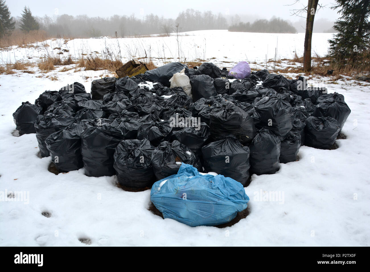 Large plastic sacks hi-res stock photography and images - Alamy