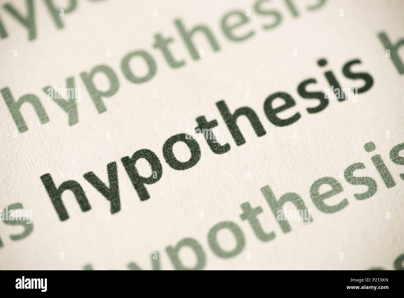 Hypothesis hi-res stock photography and images - Alamy