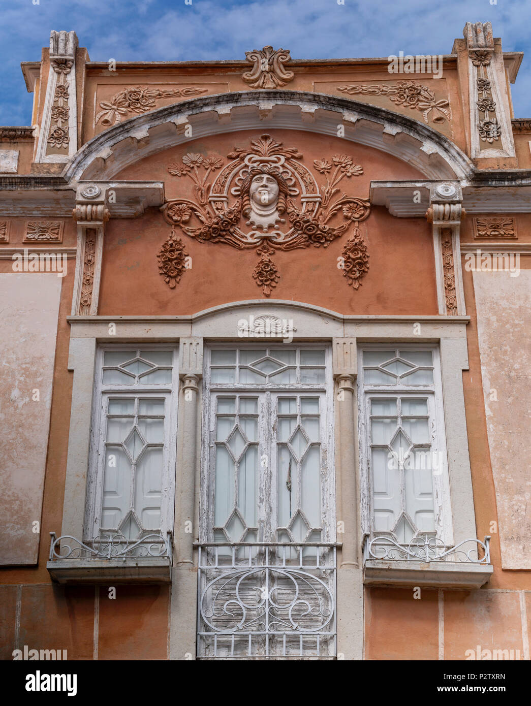 View of the typical buildings of the portuguese cities Stock Photo - Alamy