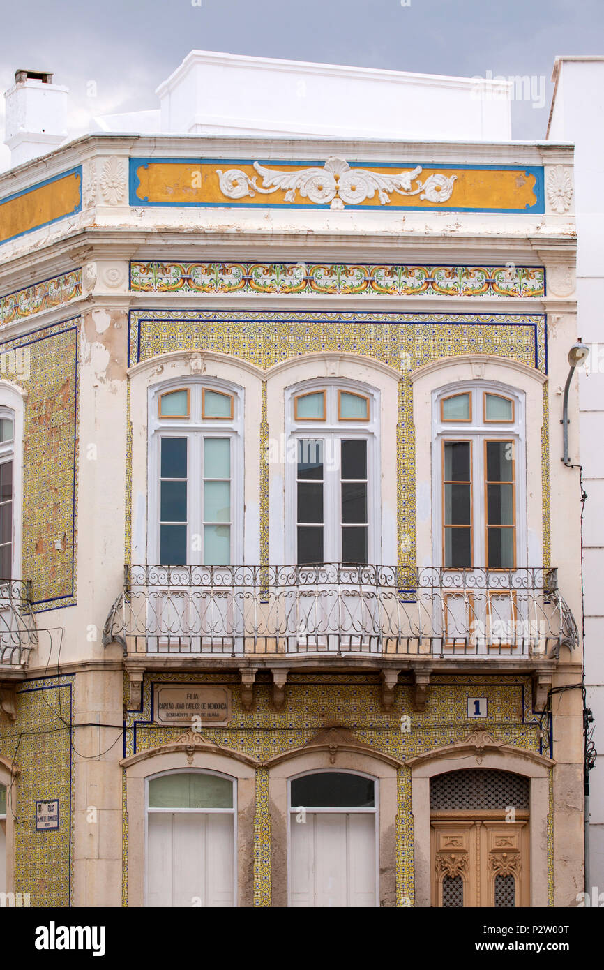 View of the typical buildings of the portuguese cities Stock Photo - Alamy