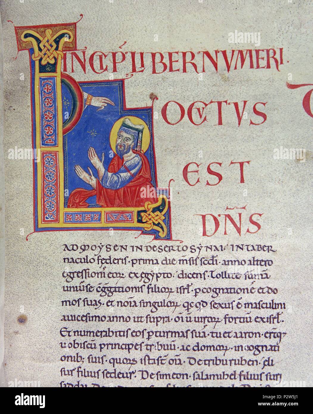 Capital letter l codex hi-res stock photography and images - Alamy