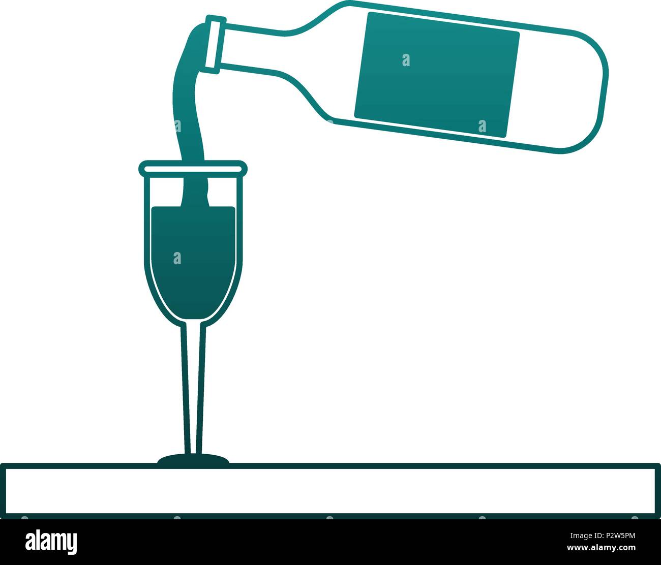 Grape on table in Stock Vector Images - Alamy