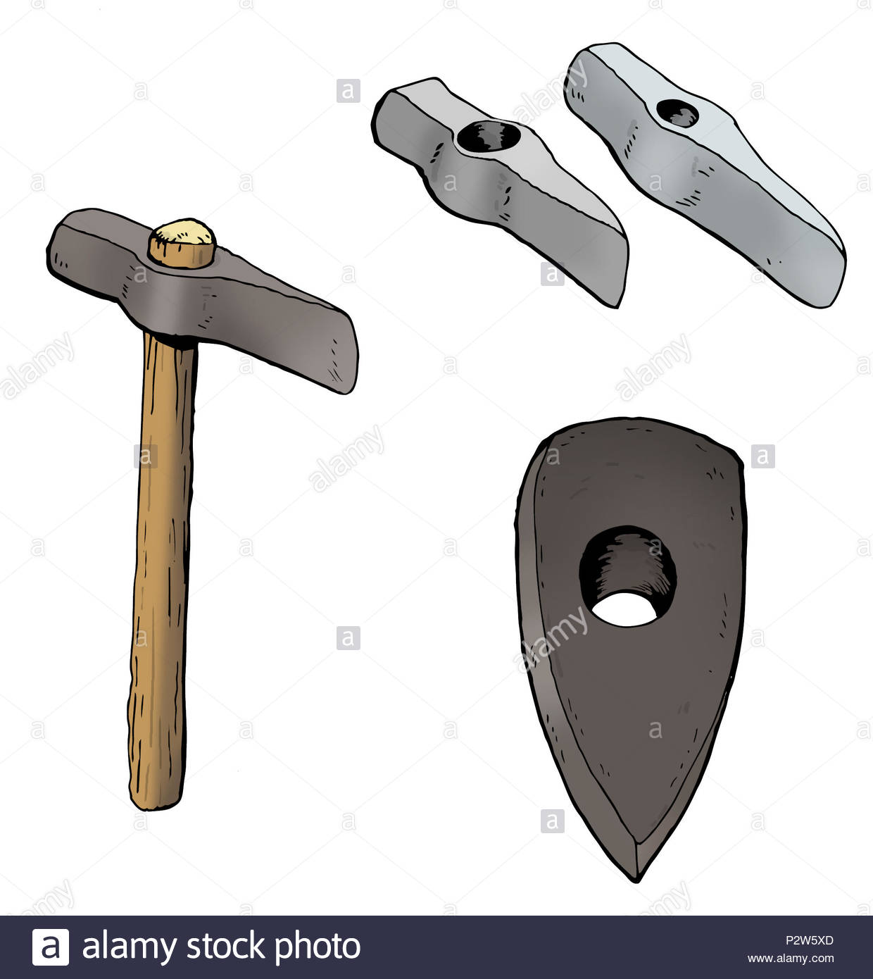 Hand Axe Stone Age Stock Photos & Hand Axe Stone Age Stock Images - Alamy