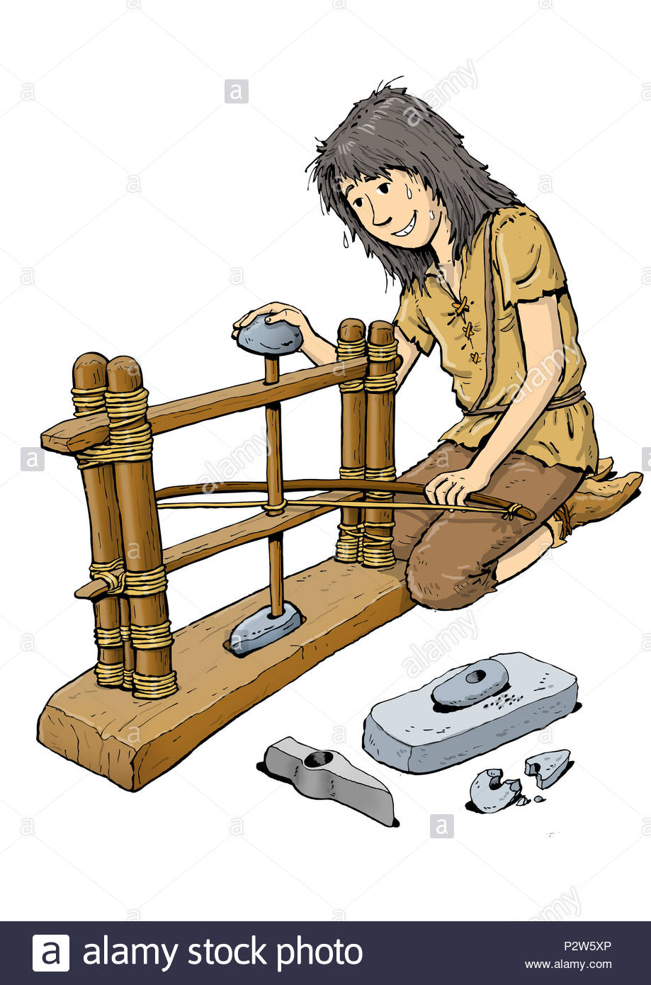 Hand Axe Stone Age Stock Photos & Hand Axe Stone Age Stock Images - Alamy