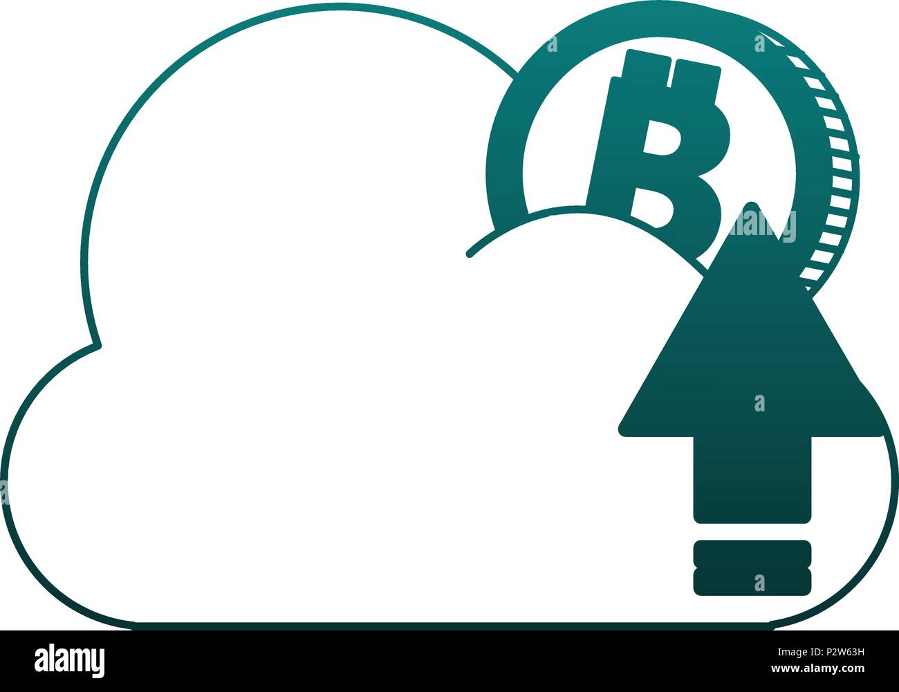 Cloud computing in finance Stock Vector Images - Alamy