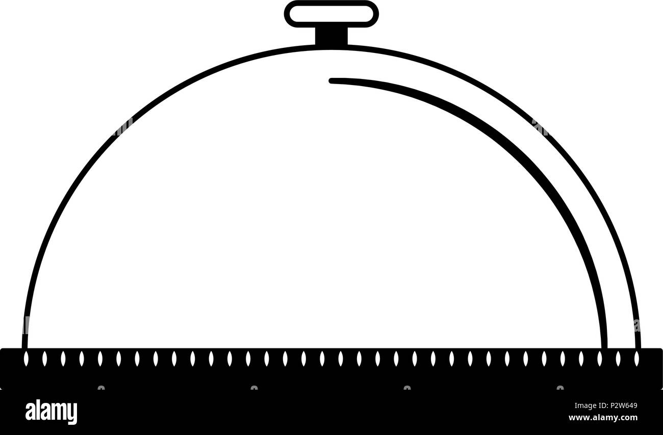 Black dish cover Stock Vector Images - Alamy