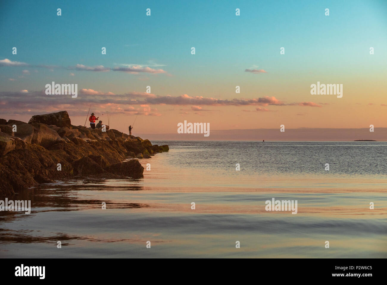 Sunset at Meigs Point at Hammonasset State Park Stock Photo - Alamy Sunset at Meigs Point at Hammonasset State Park Stock Photo - Alamy