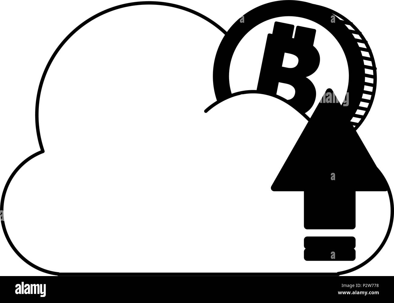 Cloud computing in finance Stock Vector Images - Alamy