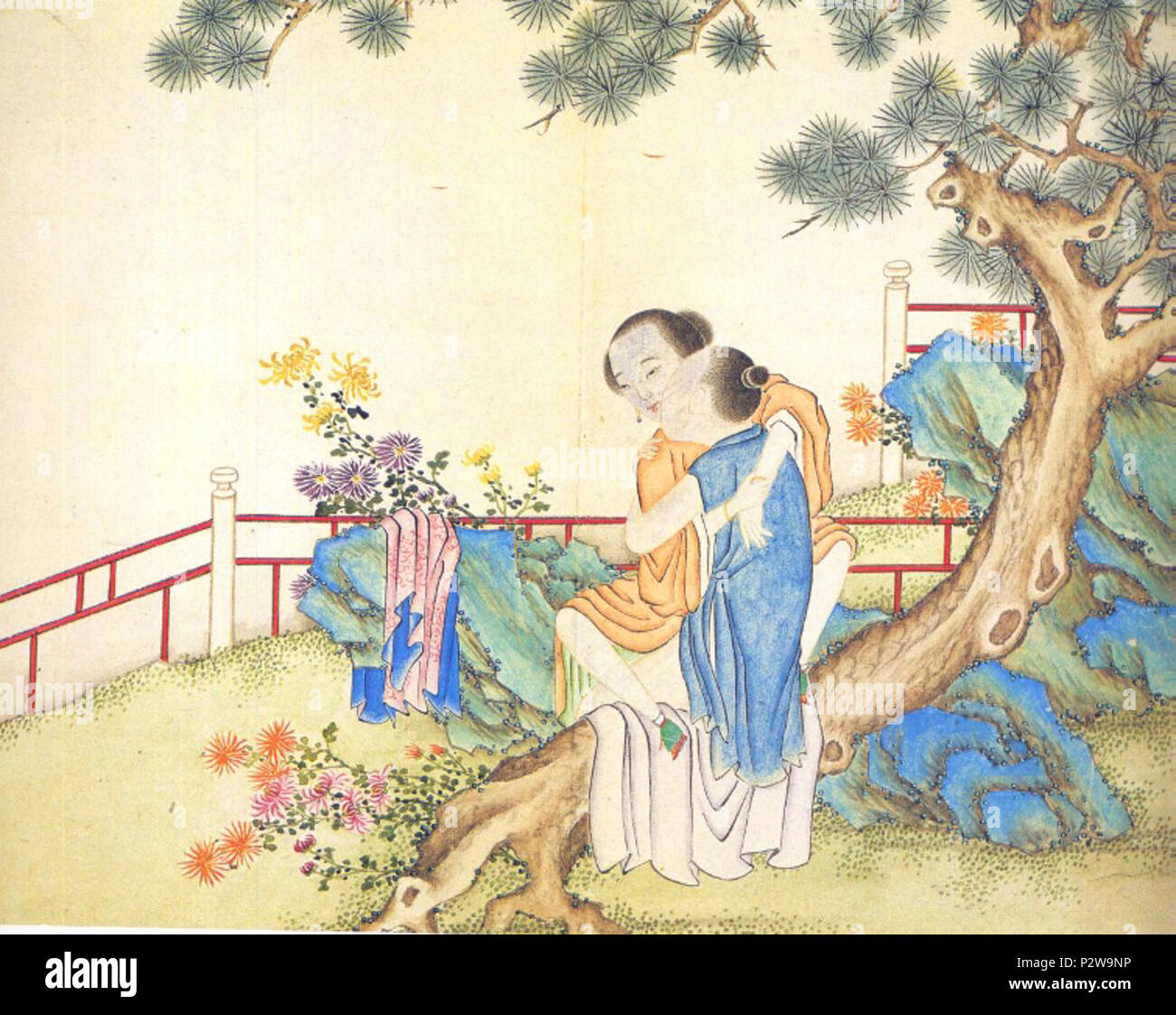 03 Bon mua vui xuan 3 Stock Photo - Alamy