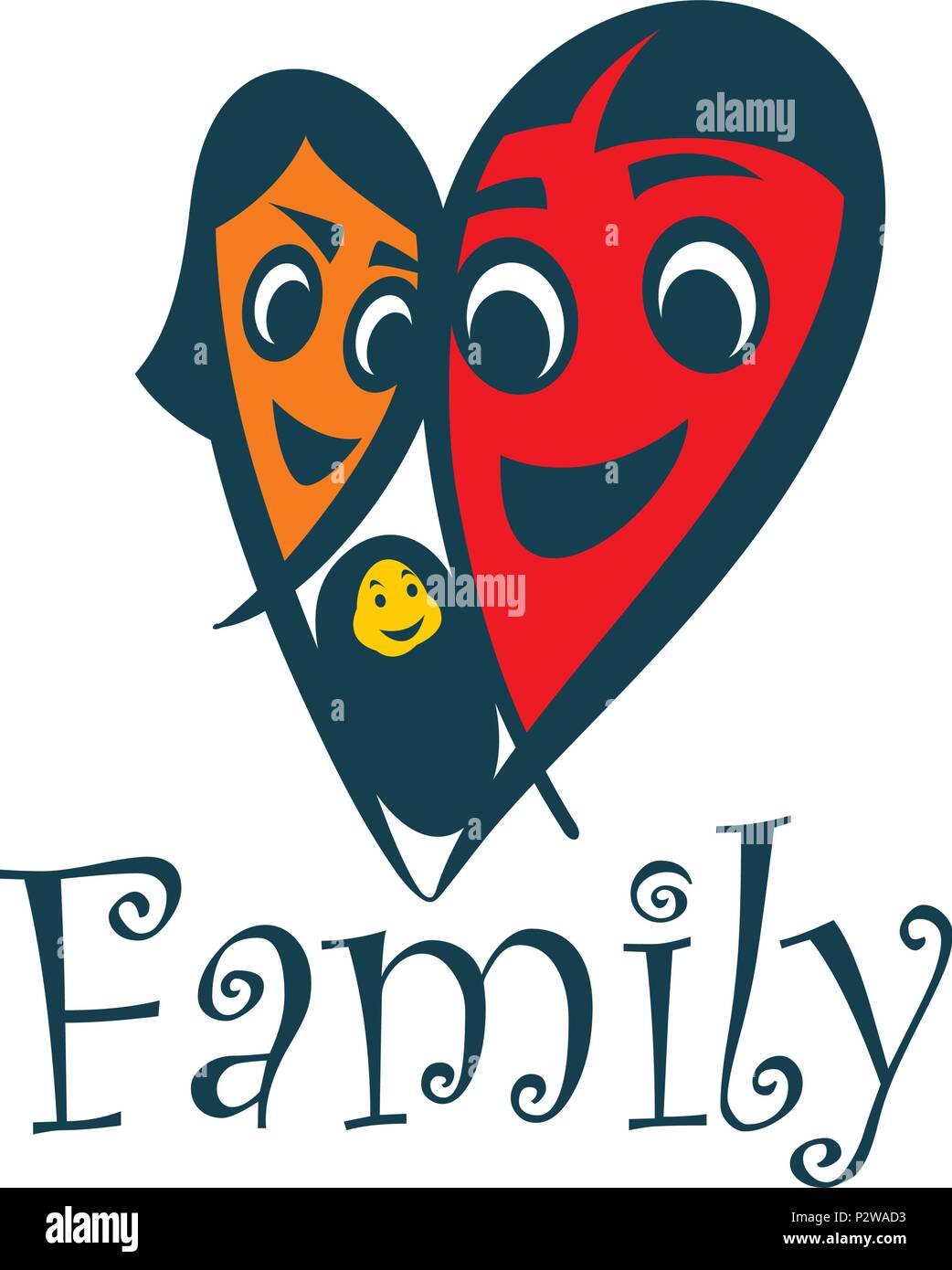 vector family logo Stock Vector Image & Art - Alamy