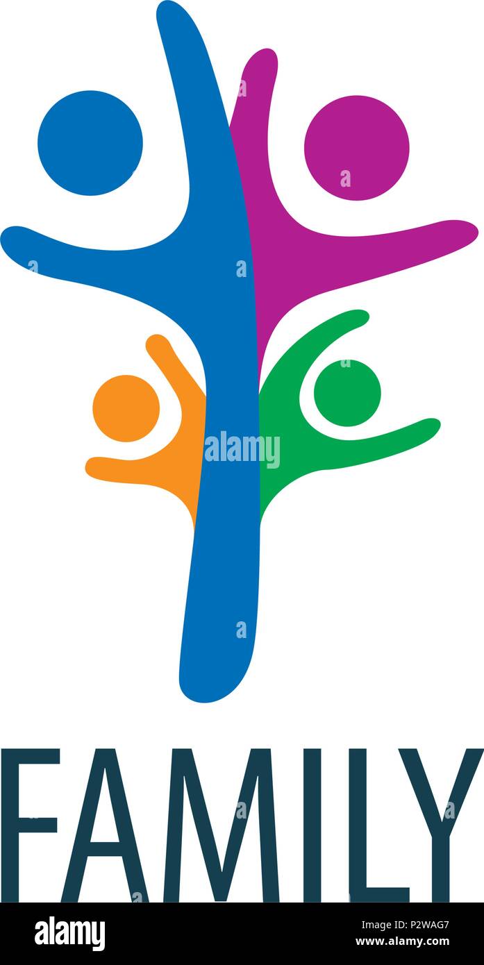 vector family logo Stock Vector Image & Art - Alamy