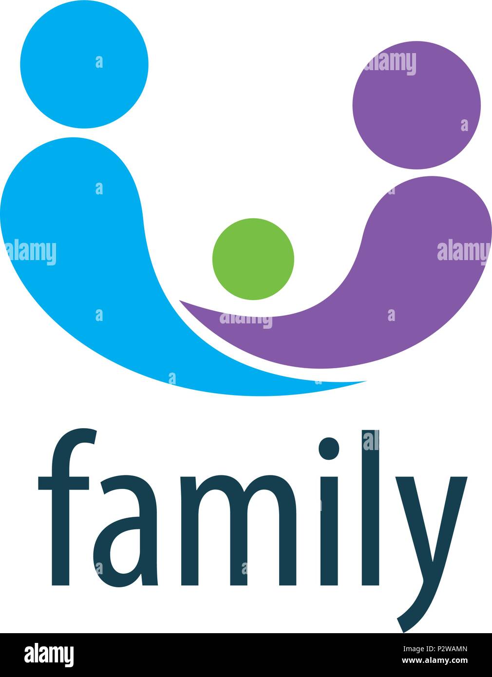 vector family logo Stock Vector Image & Art - Alamy