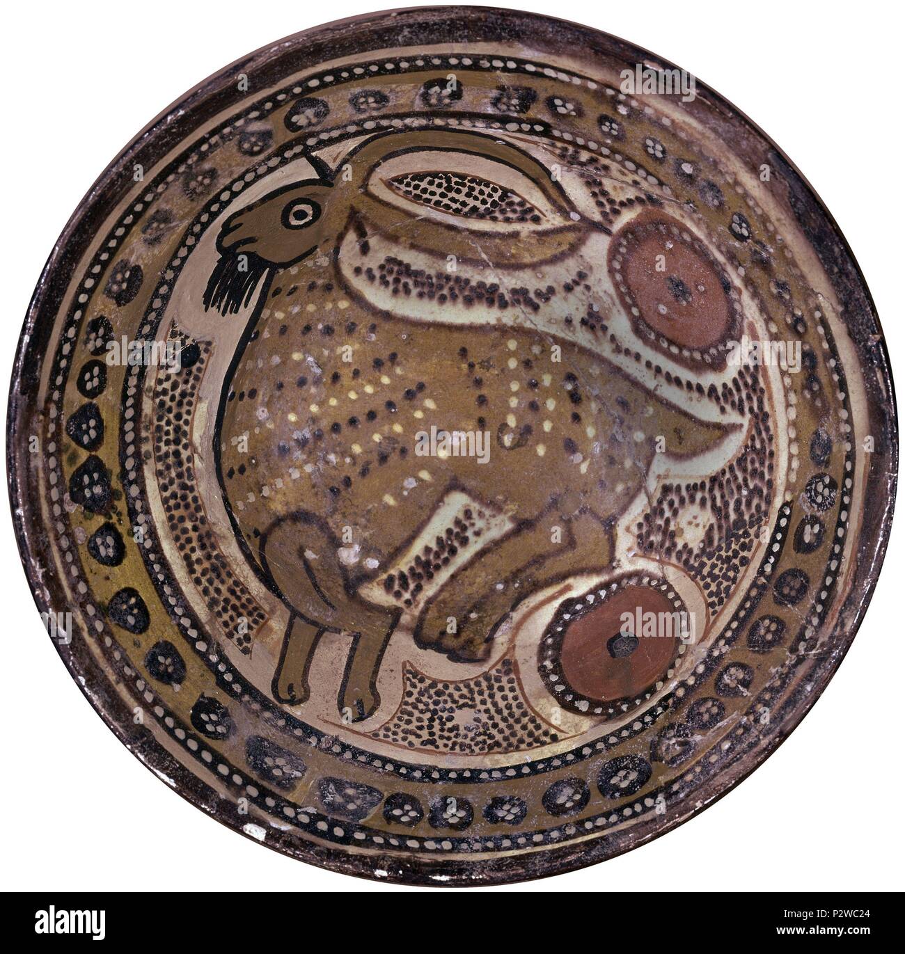 CERAMICA IRANI-TAZON DE BARRO COCIDO S IX. Location: MUSEO ARQUEOLOGICO ...