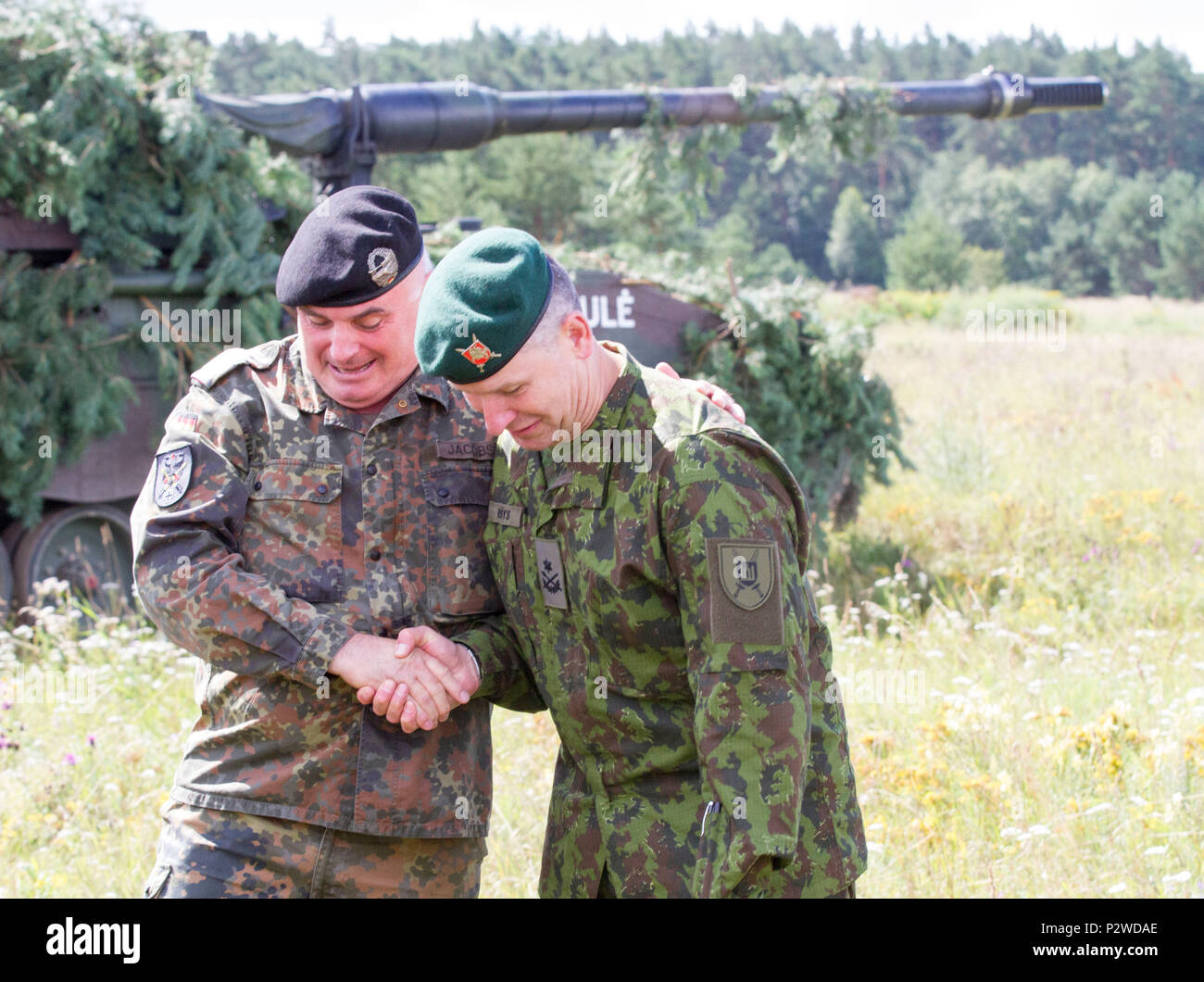 German Lt. Gen. Carsten Jacobson, Deputy Commander of the International ...