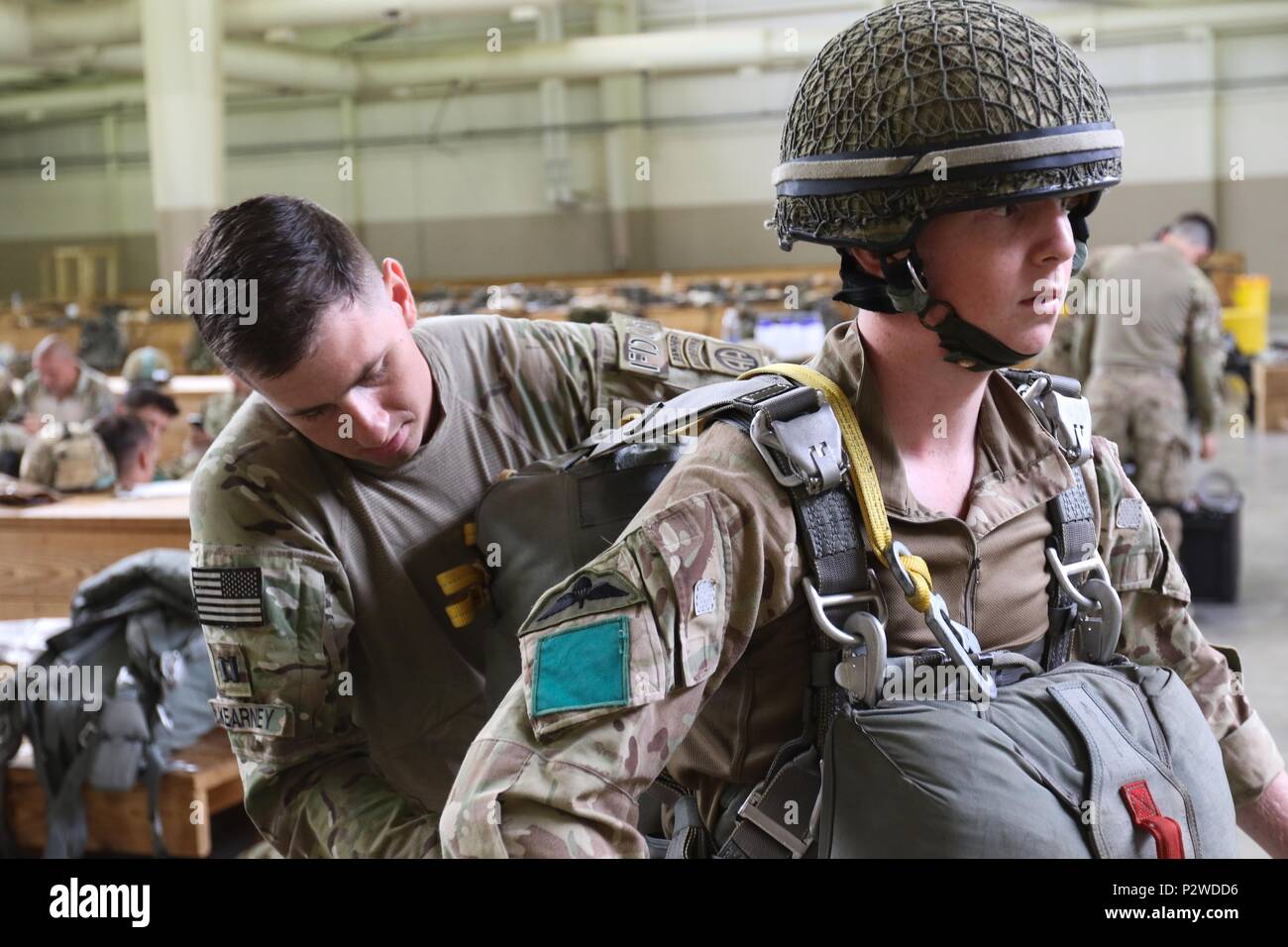 Capt. Paul Kearney, commander of Delta Company, 1st Battalion, 508th ...