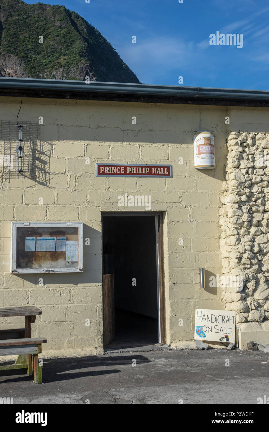 Prince Philip Hall at Tristan da Cunha, British Overseas Territories ...