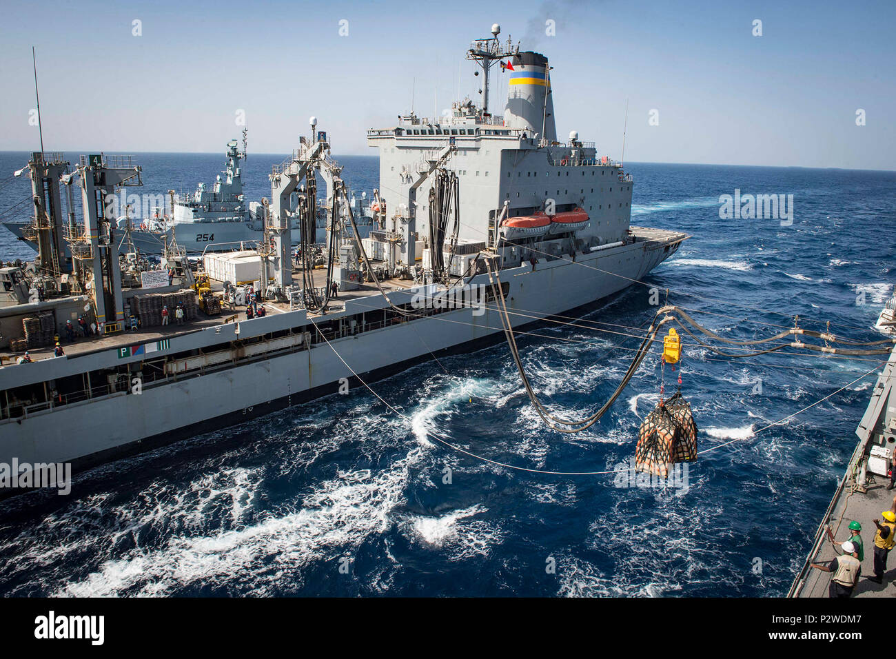 160802-N-DQ840-049 GULF OF ADEN (Aug. 2, 2016) The amphibious transport ...