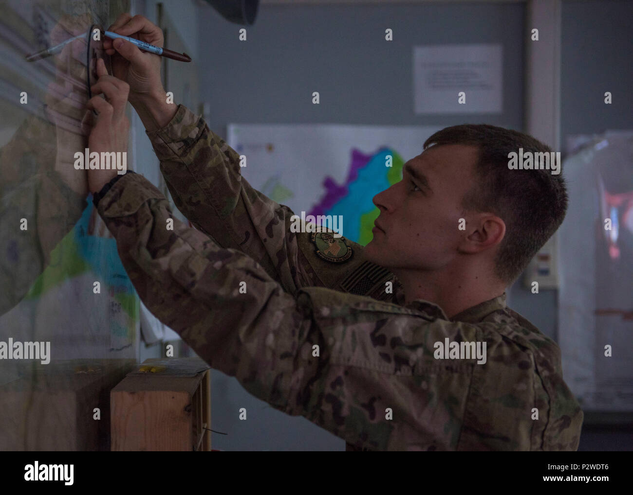 Staff Sgt. Dakota Karlsen, 455th Expeditionary Security Forces Squadron ...