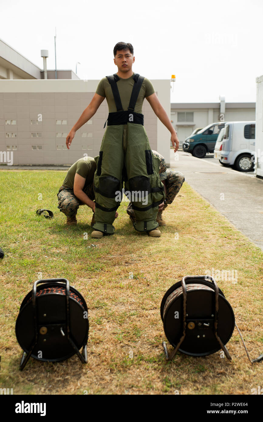 U.S. Marine Corps Sgt. Samnang Chang, a Marine security guard with the ...
