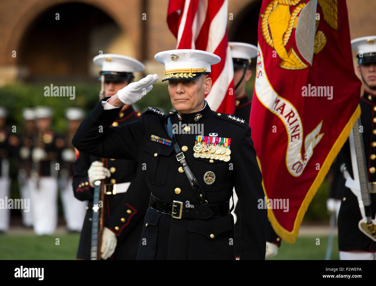 The 33rd Assistant Commandant of the Marine Corps, Gen. John M. Paxton ...