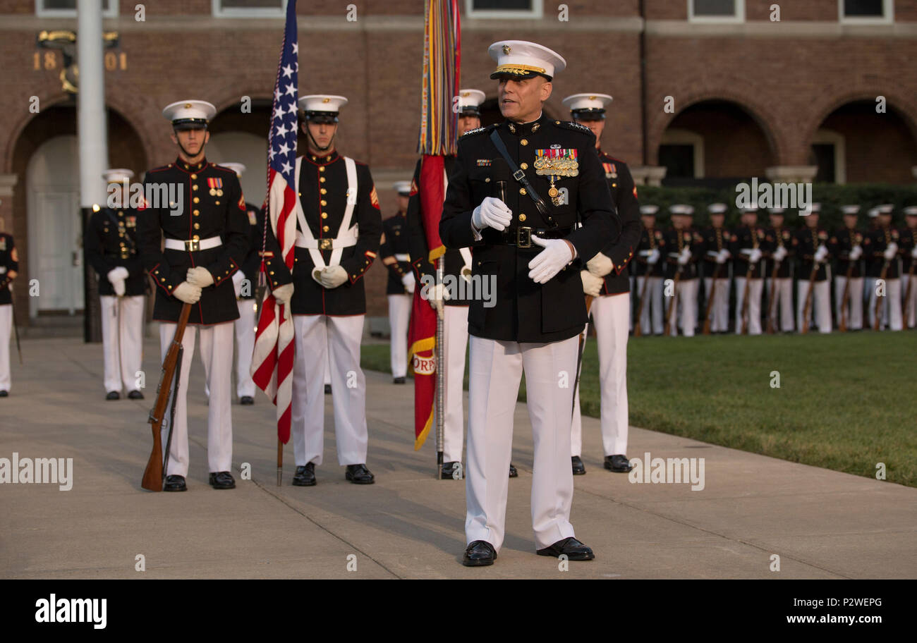The 33rd Assistant Commandant of the Marine Corps, Gen. John M. Paxton ...