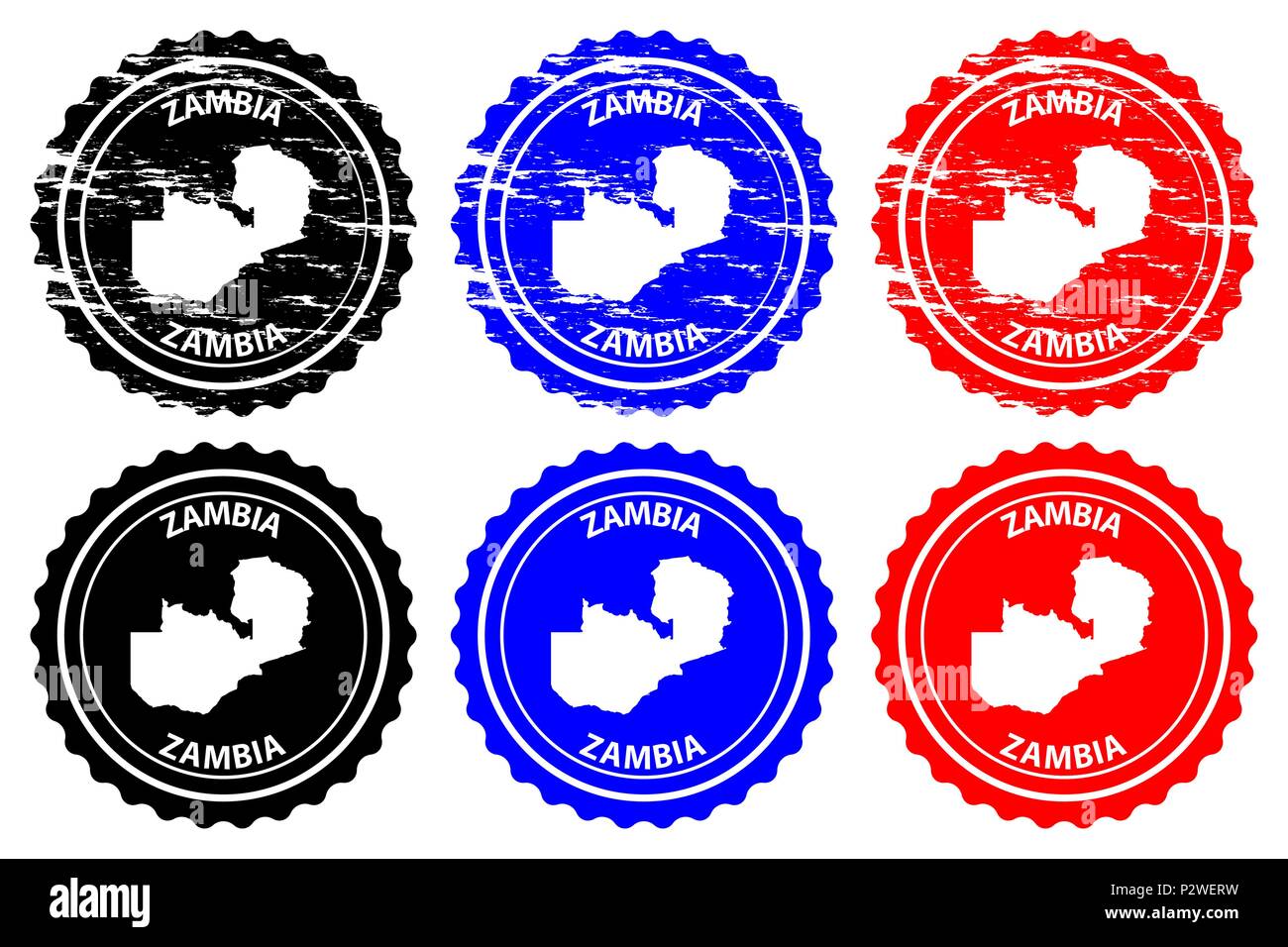 Zambia postage stamp Stock Vector Images - Alamy