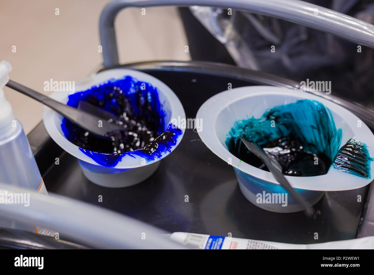 Hair dye container hi-res stock photography and images - Alamy