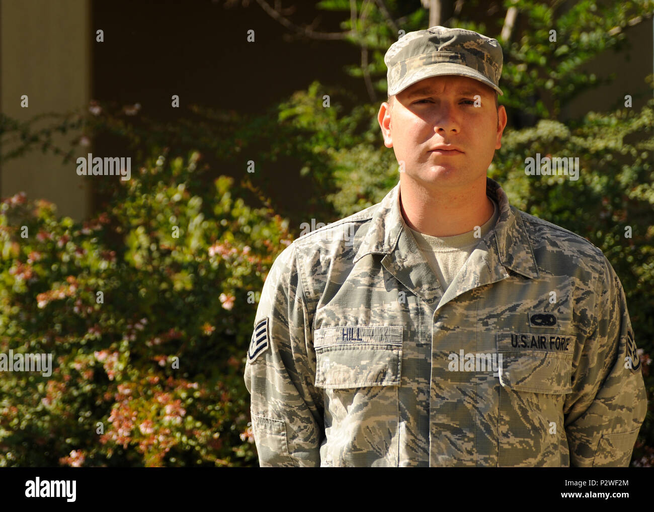 Staff Sgt. Daniel Hill, 9th Civil Engineer Squadron Airman Dormitory ...